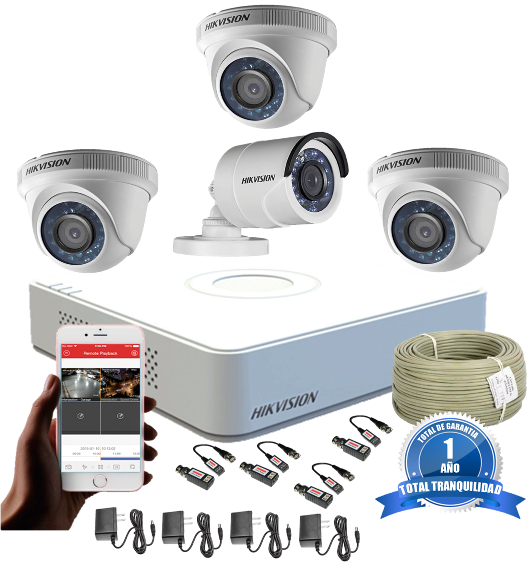 KIT CCTV HIKVISION MINI DVR HD 1080P KIT-15